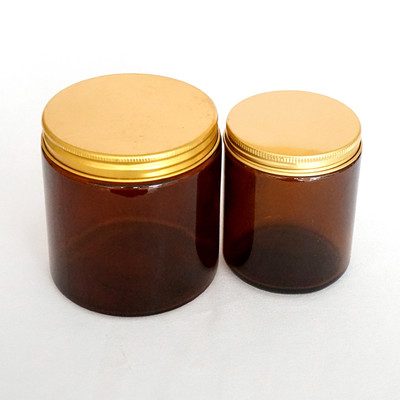 Amber glass jar manufacturer, wholesale amber glass jar supplier good ...
